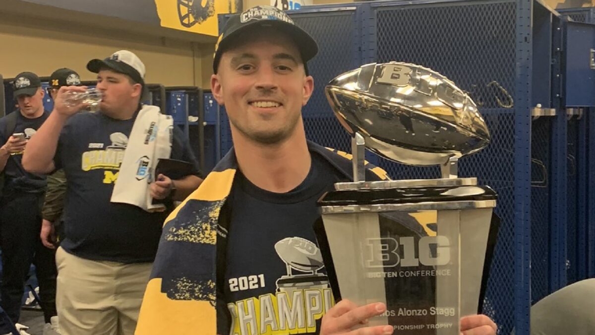 Jim Harbaugh gave Connor Stalions a game ball for notable reason