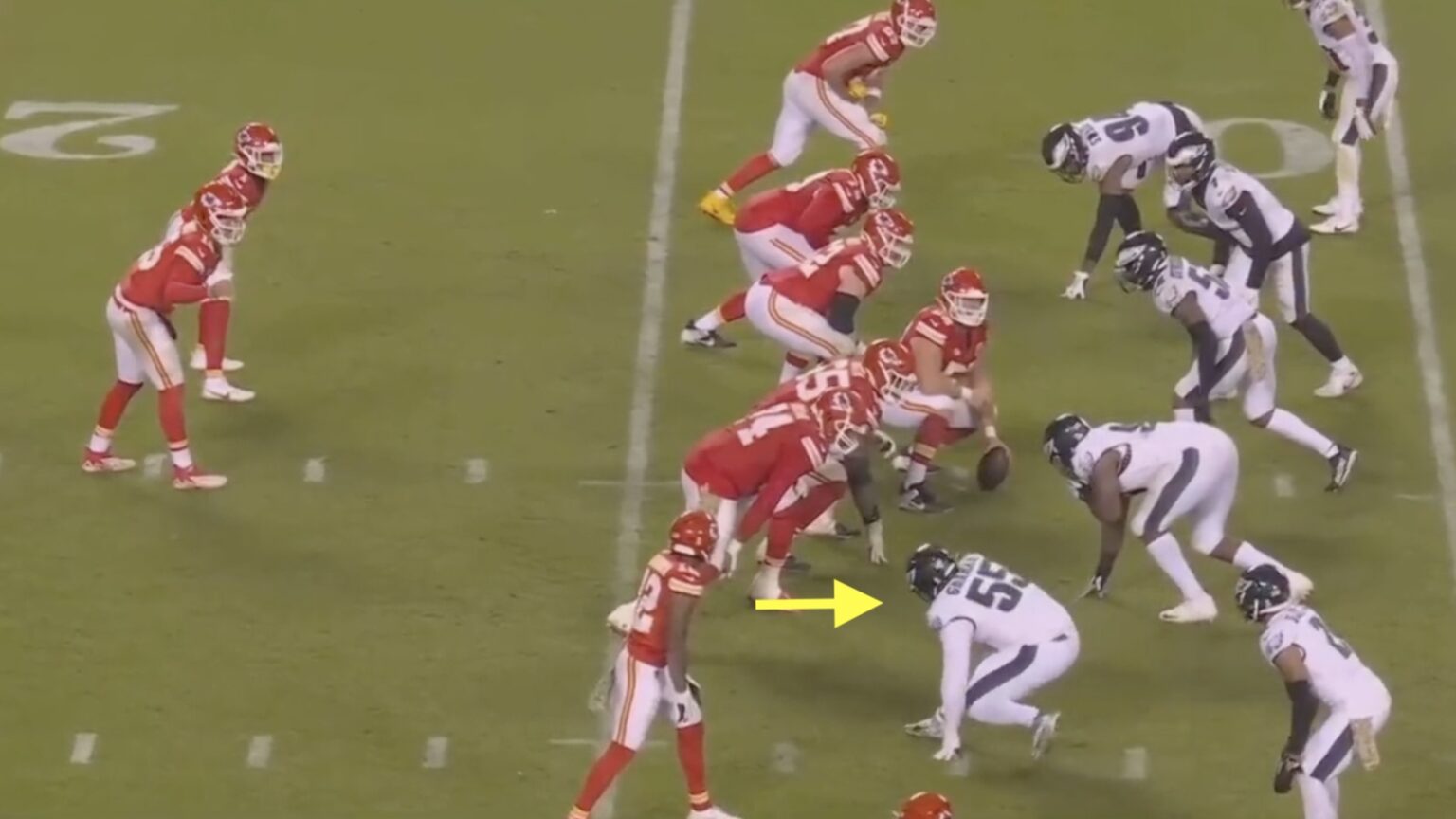 Chiefs hurt by controversial false start penalty late against Eagles