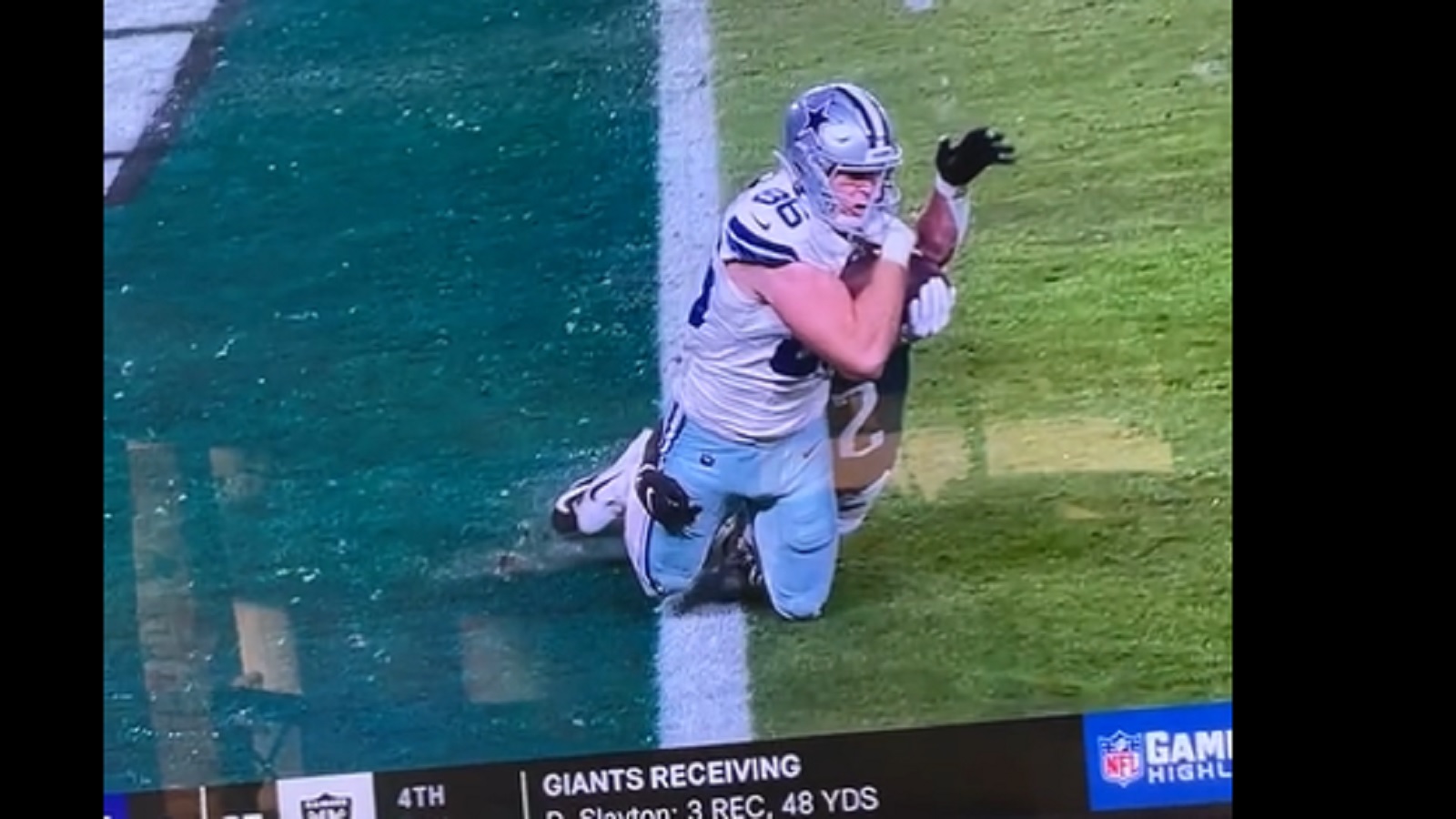 Cowboys had touchdown, 2-point conversion wiped out against Eagles