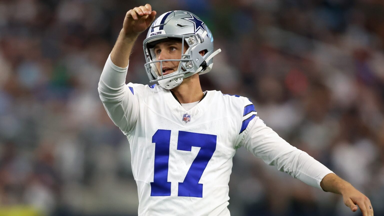 Conspiracy theory emerges about Brandon Aubrey's rare missed FG