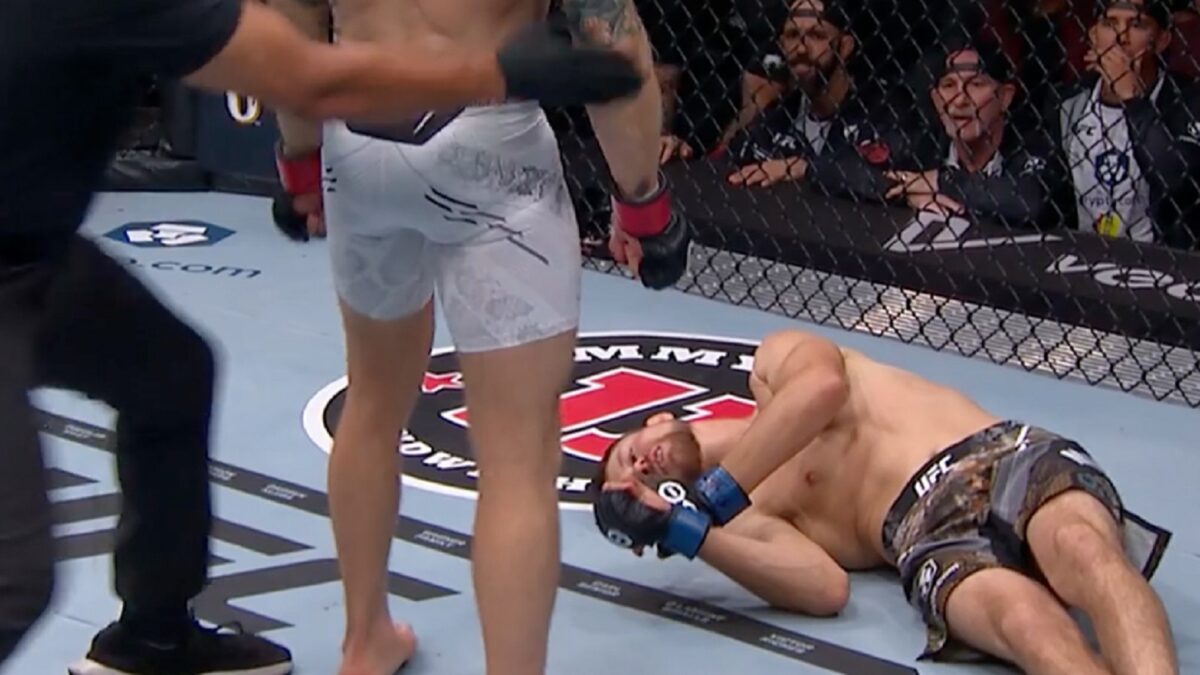 Bryce Mitchell had convulsions after brutal knockout loss to Josh Emmett