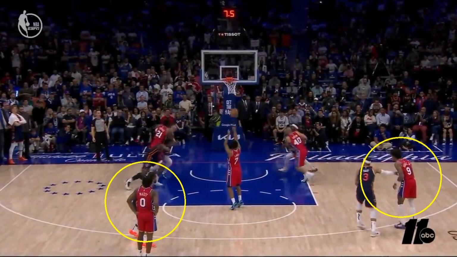 76ers seemingly made big blunder on Kyle Lowry free throw in Game 4 loss