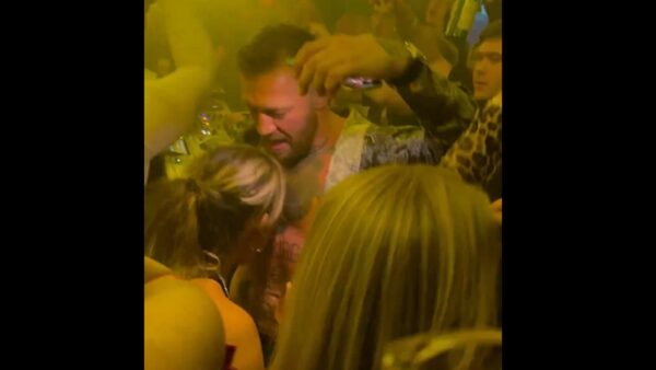 Conor McGregor shown in video partying at club weeks before fight
