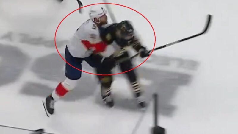 New video shows Sam Bennett sucker-punched Brad Marchand