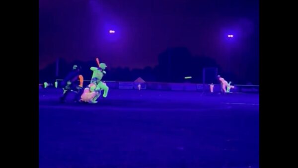 First ever cosmic baseball game was unbelievably awesome