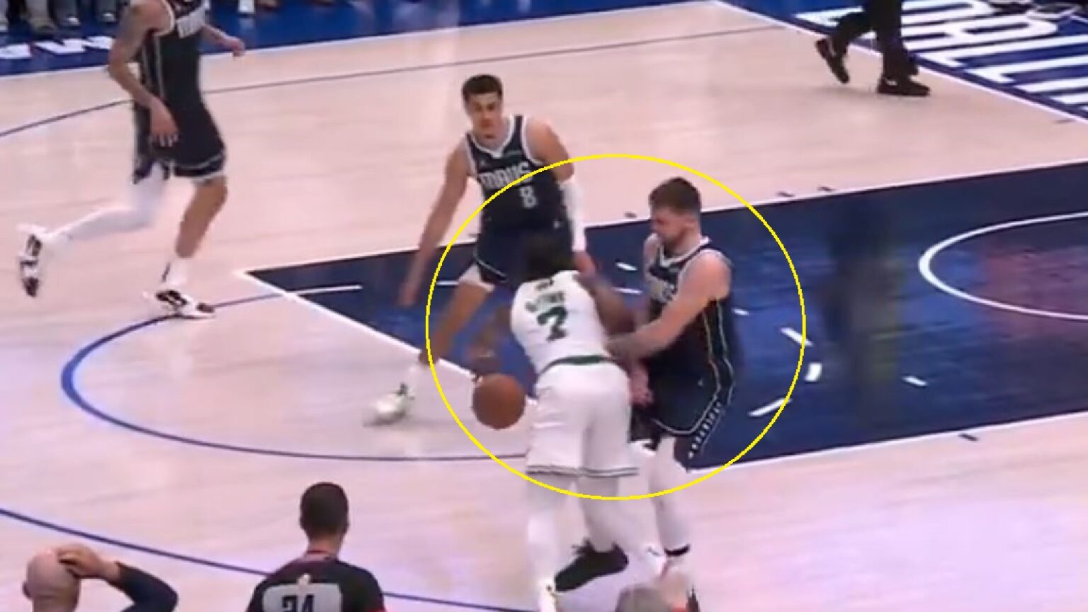 Luka Doncic fouls out on questionable call in Game 3 of NBA Finals
