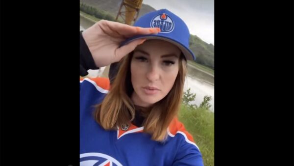 Famous Oilers fan Kate sends message to her haters