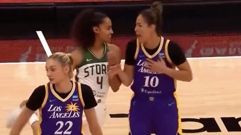 Skylar Diggins-Smith's raunchy in-game message caught on hot mic