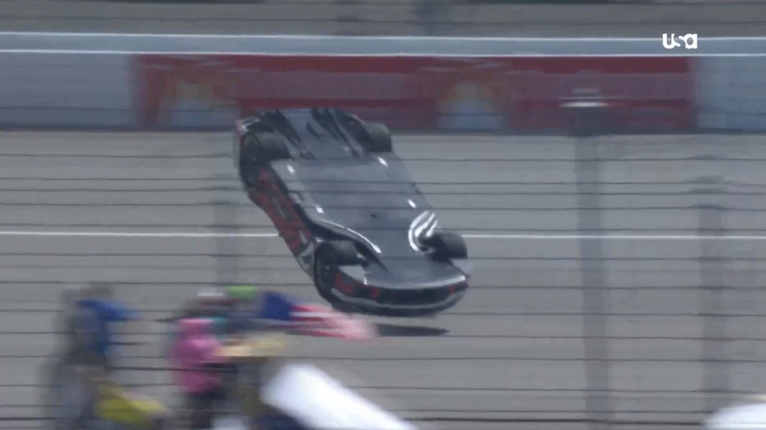 Corey LaJoie's car flips in terrifying scene