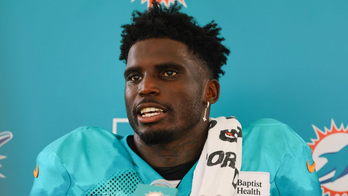 Andy Reid answers whether Chiefs are interested in Tyreek Hill