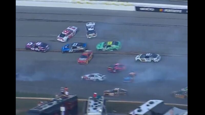 NASCAR race has biggest wreck in Cup Series history