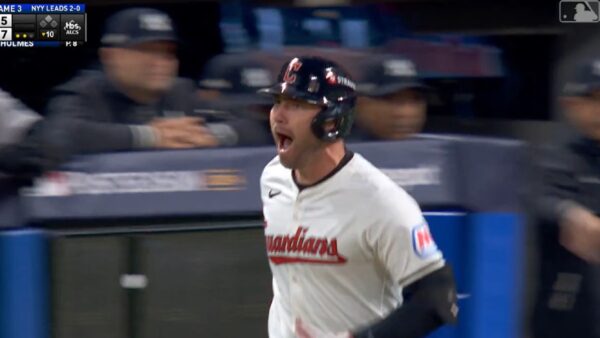 David Fry beats Yankees with huge walk-off home run in ALCS Game 3