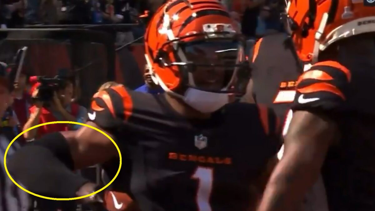 Ja'Marr Chase fined by NFL for 'violent gesture' on TD celebration