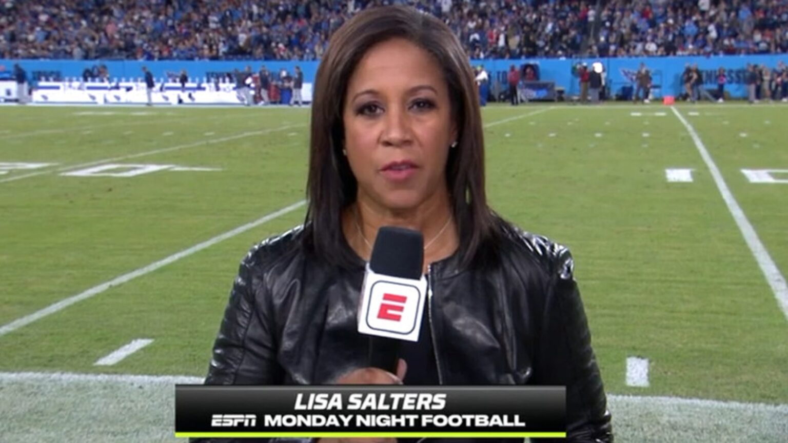 ESPN reporter Lisa Salters absent from 'Monday Night Football'
