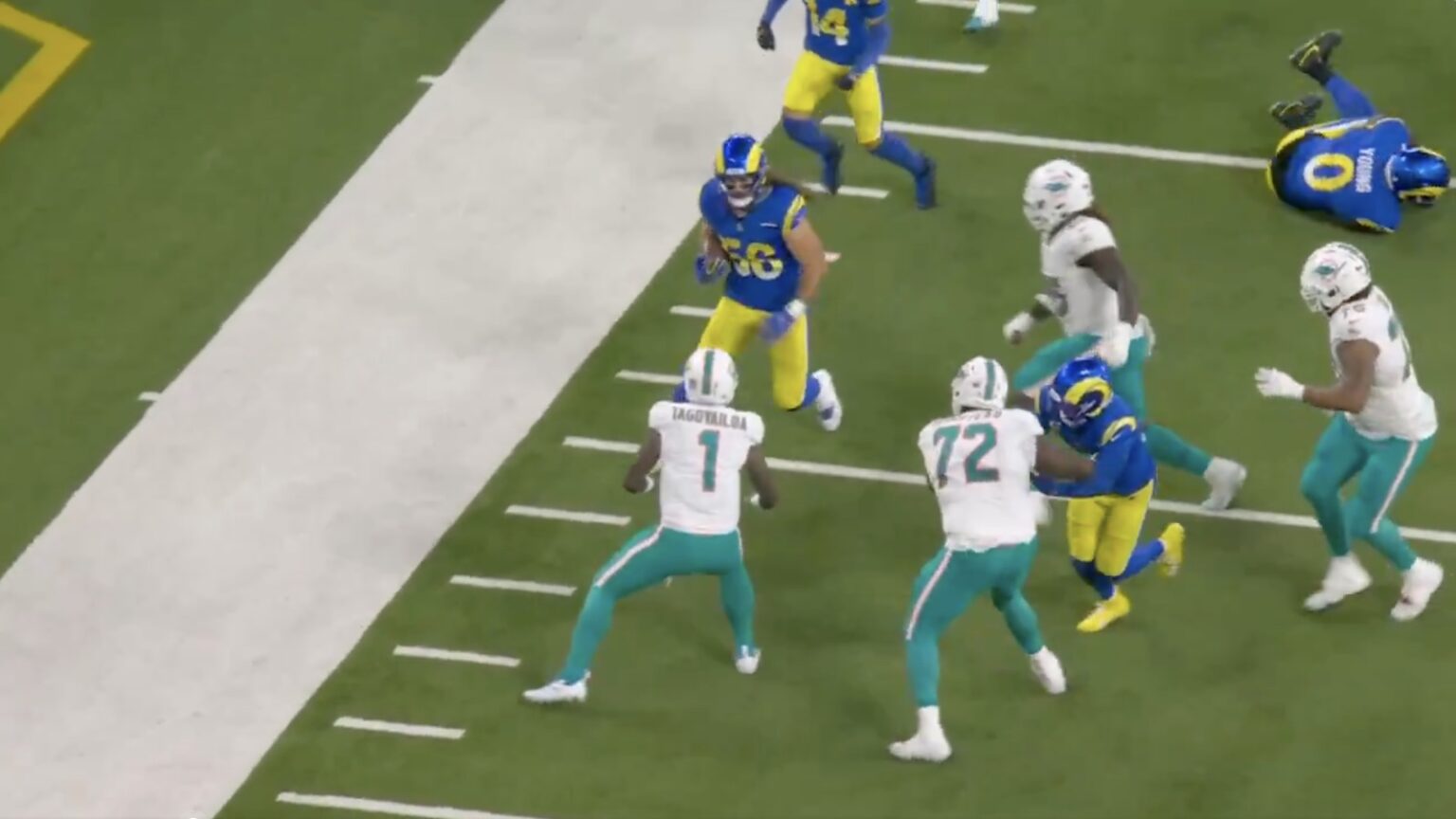 Tua Tagovailoa's dangerous helmet-first tackle sent fans into a frenzy