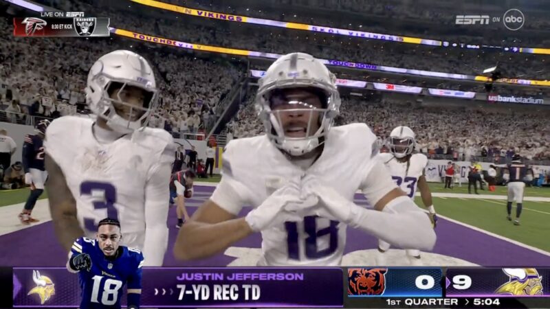 Justin Jefferson had awesome tribute for Randy Moss amid his battle with cancer