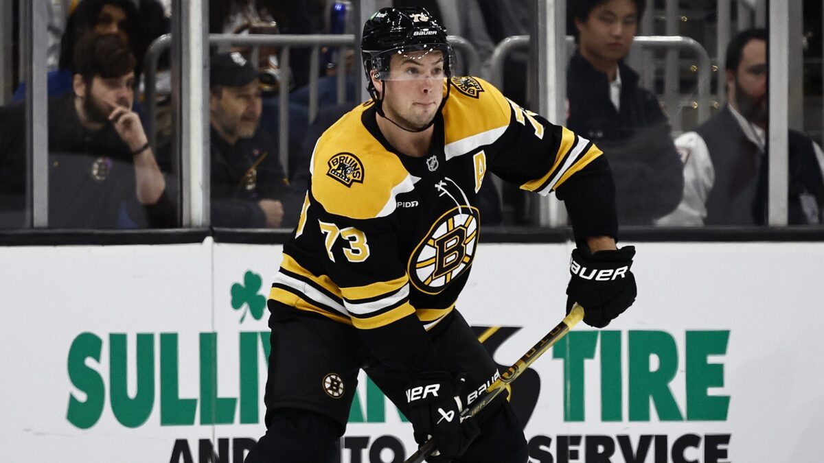 Charlie McAvoy scores OT game-winner after losing more teeth
