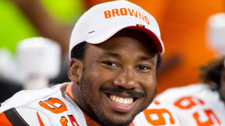 Myles Garrett sends heartfelt message to Cleveland after trade to Rams