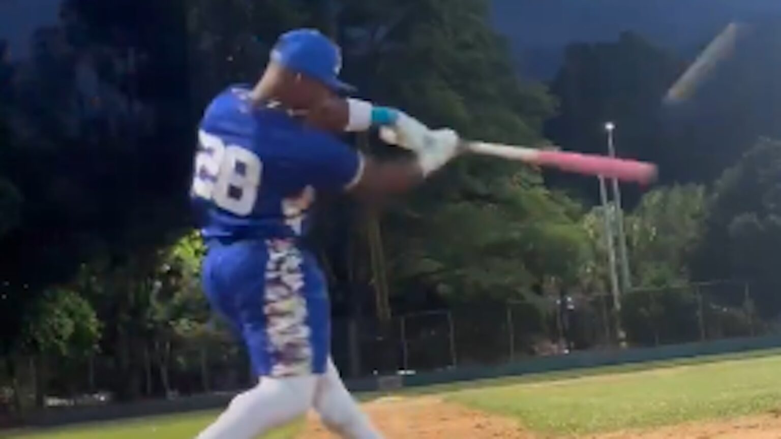 12-year-old baseball player goes viral for his incredible power