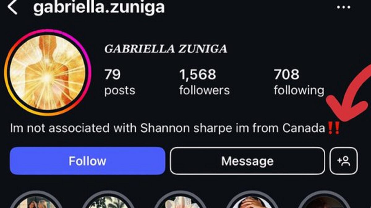 Woman Gabriella Zuniga posts message on her Instagram page after ...