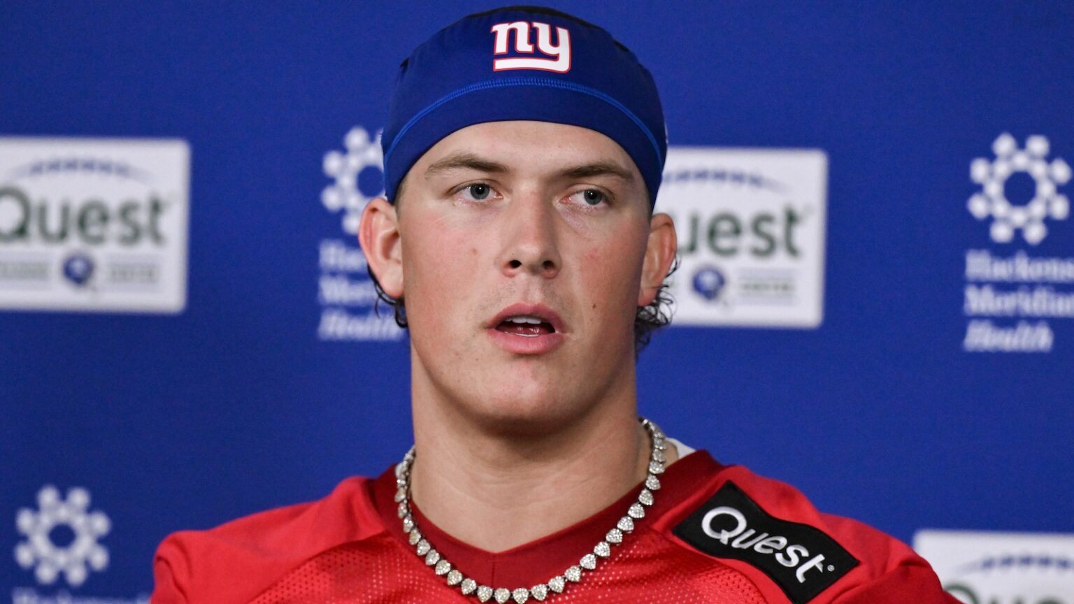 Giants' Jaxson Dart sparks firestorm after Trump rally appearance
