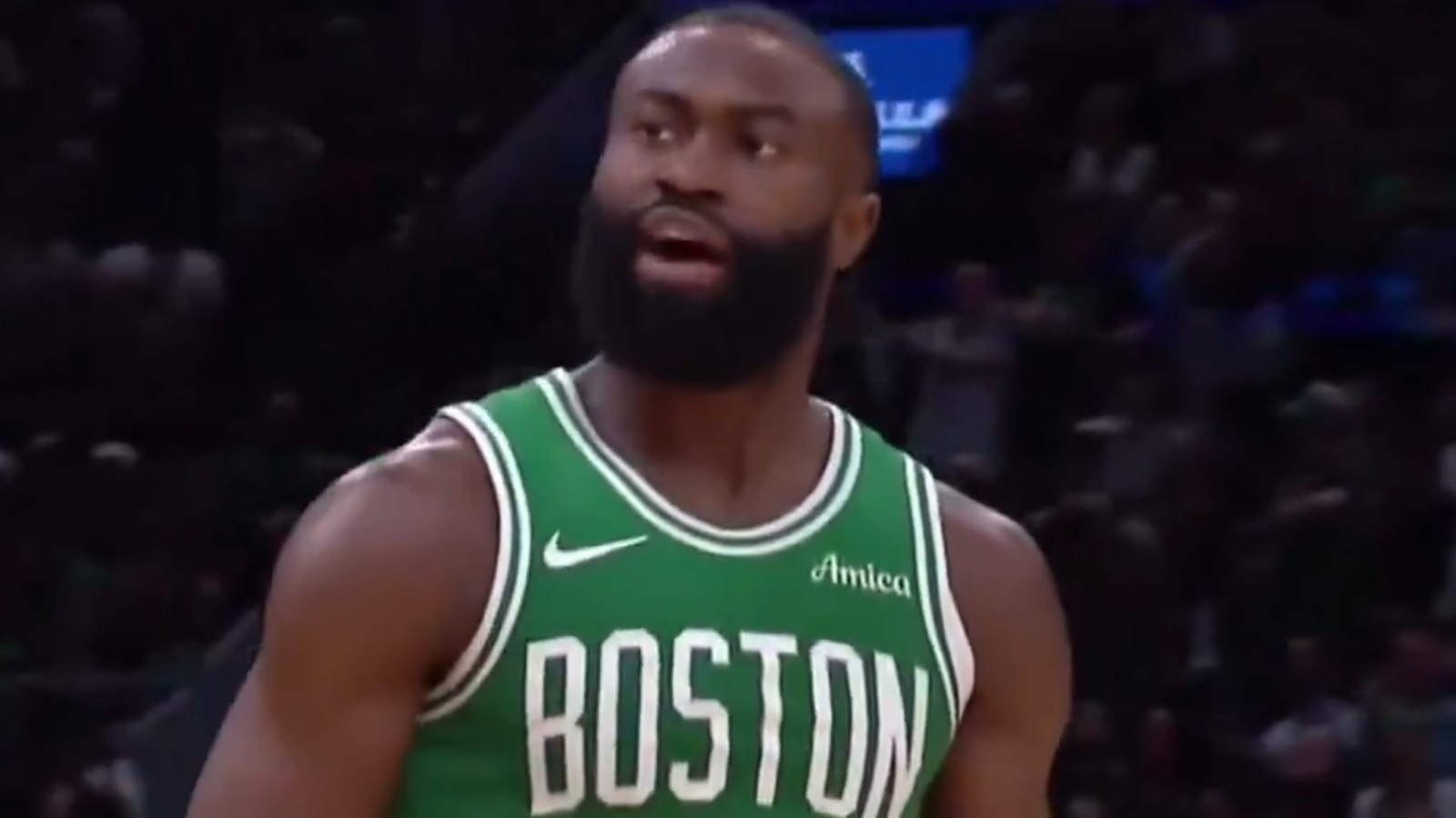 Jaylen Brown has profane 5-word message for Josh Hart during Game 2