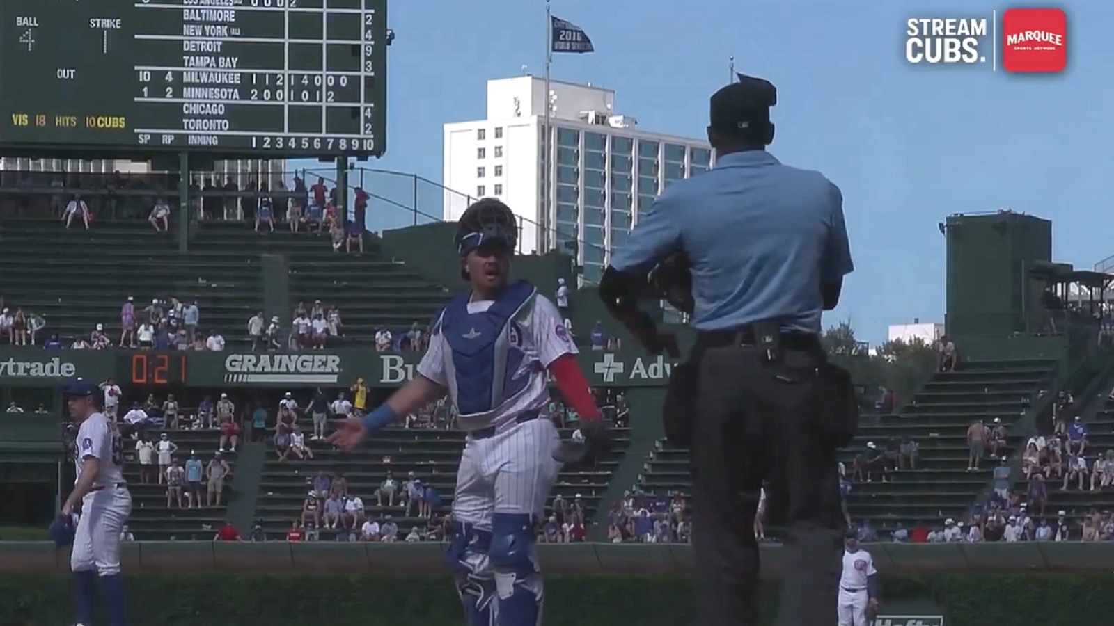 Reese McGuire got ejected for arguing call he got completely wrong