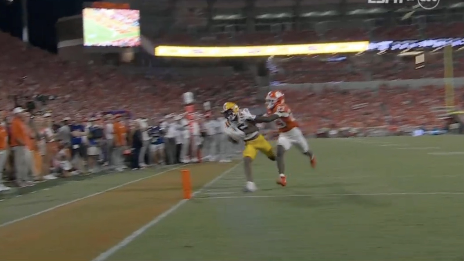 LSU burned by controversial call that wiped out touchdown