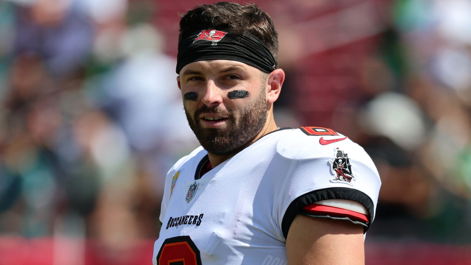 Baker Mayfield delivers an emphatic response to Buccaneers' concern