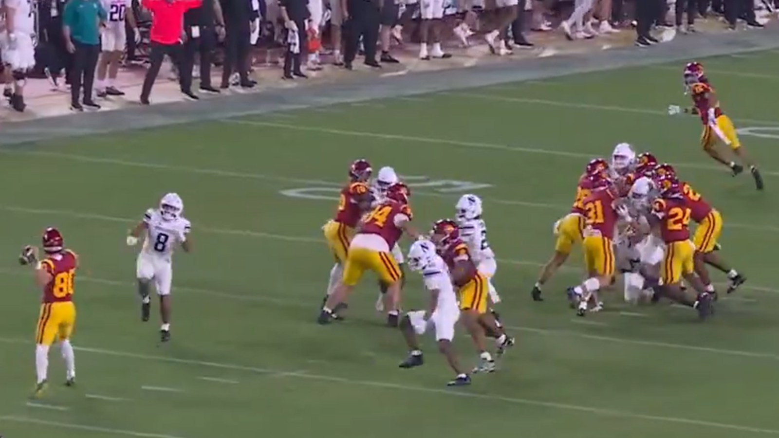 USC fools Northwestern with all-time trick play