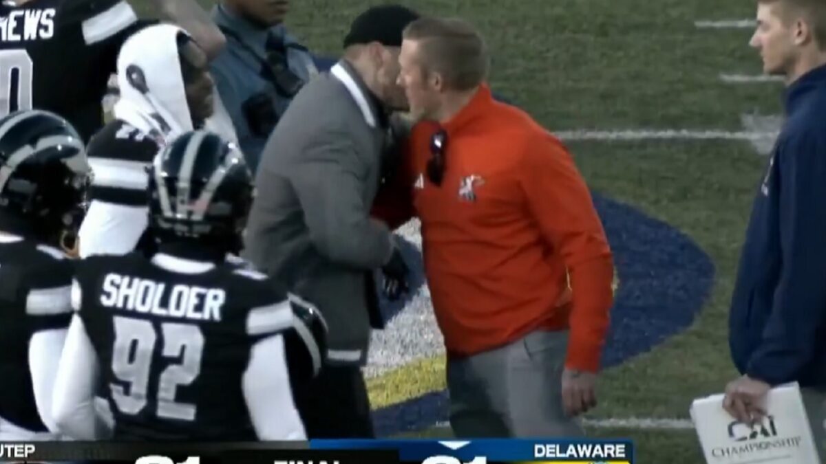 UTEP coach blasts Delaware coach Ryan Carty for 'classless' move