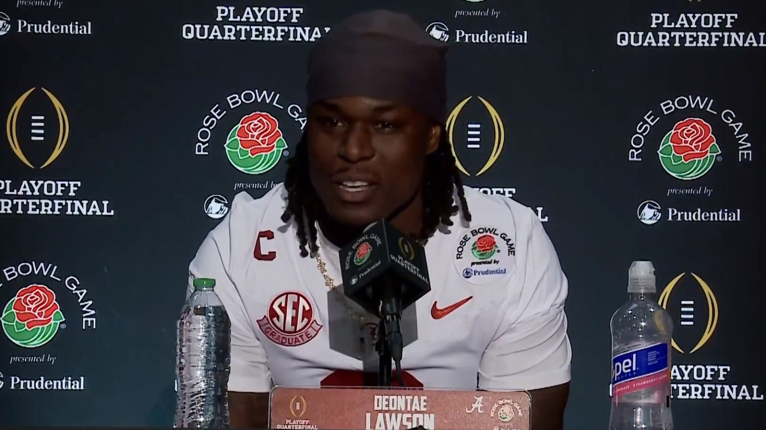 Alabama LB has head-turning take on Fernando Mendoza before Rose Bowl