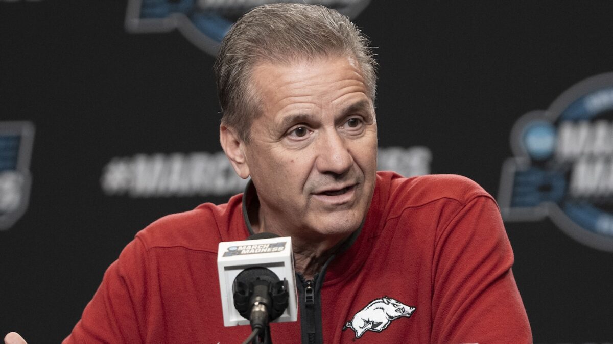 John Calipari delivered great quote after Arkansas survived scare ...