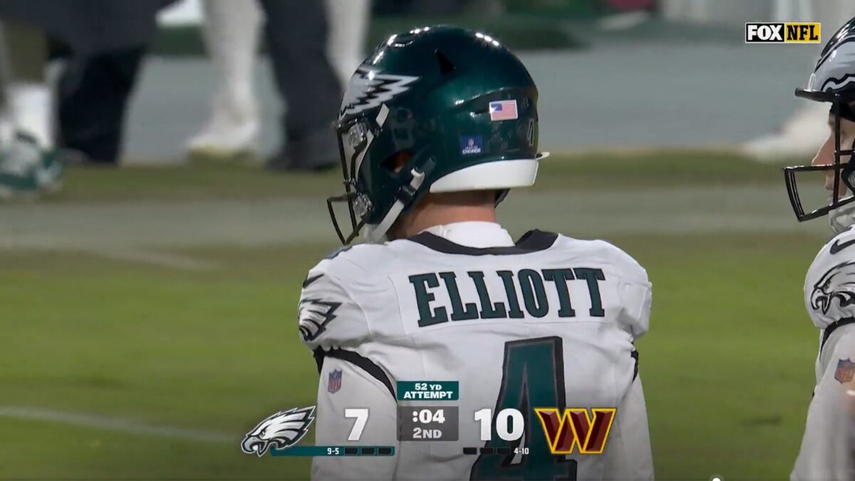 Eagles fans all said the same thing about kicker Jake Elliott