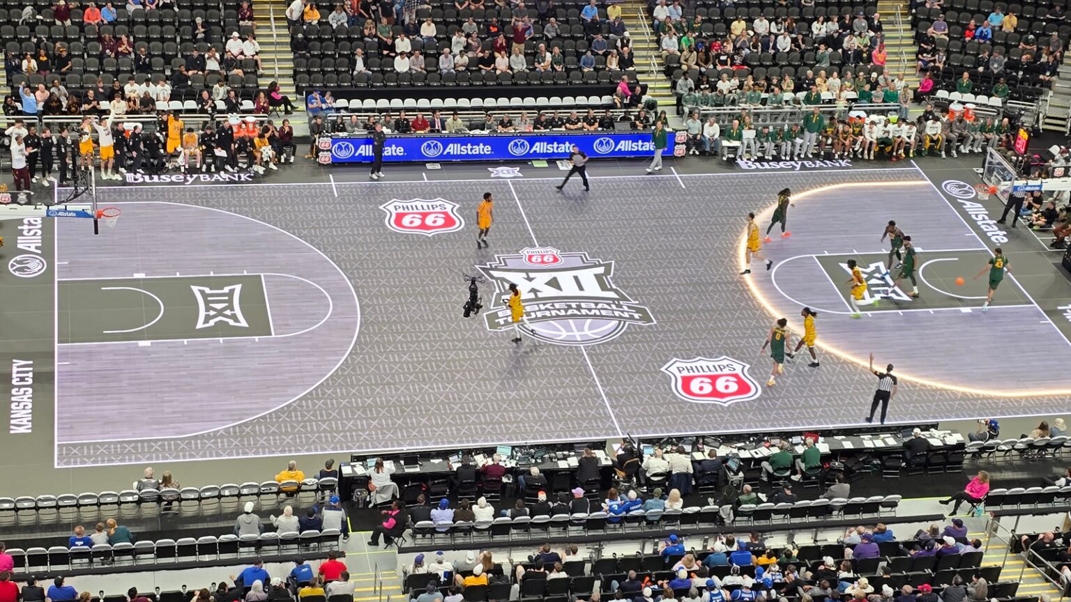 Big 12 is already getting rid of its controversial LED glass court
