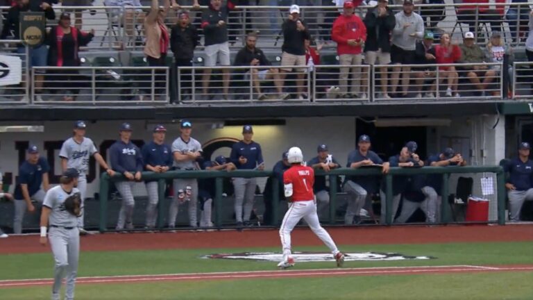 Georgia star gets ejected for his massive pimp job after home run