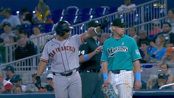 Rafael Devers was angry after Giants pinch-ran for him